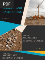 Sub-Grade, Sub-Base and Base Course Construction | PDF | Road Surface ...