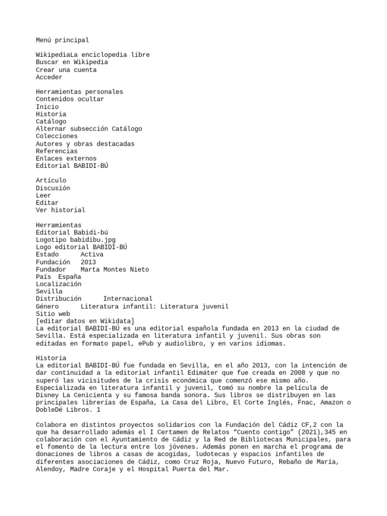 Editorial Babidi Bú Pdf Wikipedia Sevilla