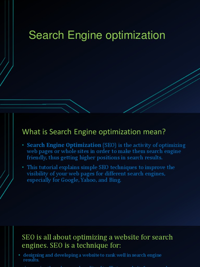 Power Point | PDF | Search Engine Optimization | Search Engine Indexing Power Point | PDF | Search Engine Optimization | Search Engine Indexing