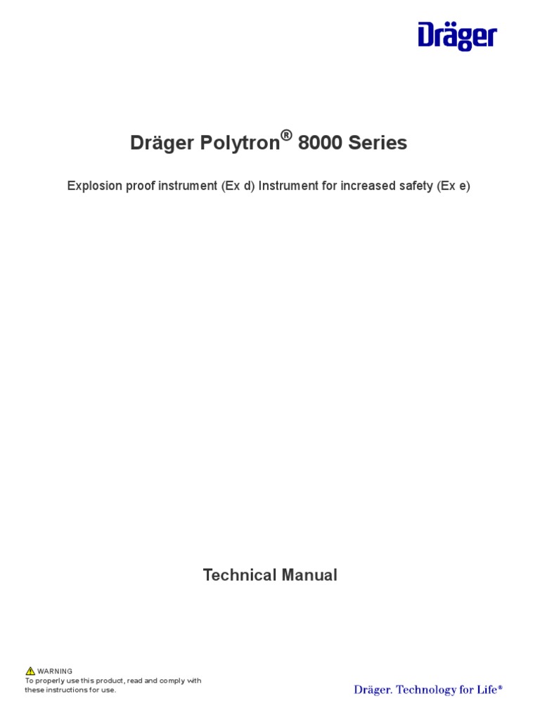 Polytron 8000 Series - Technical Manual | PDF | Relay | Electrical Engineering