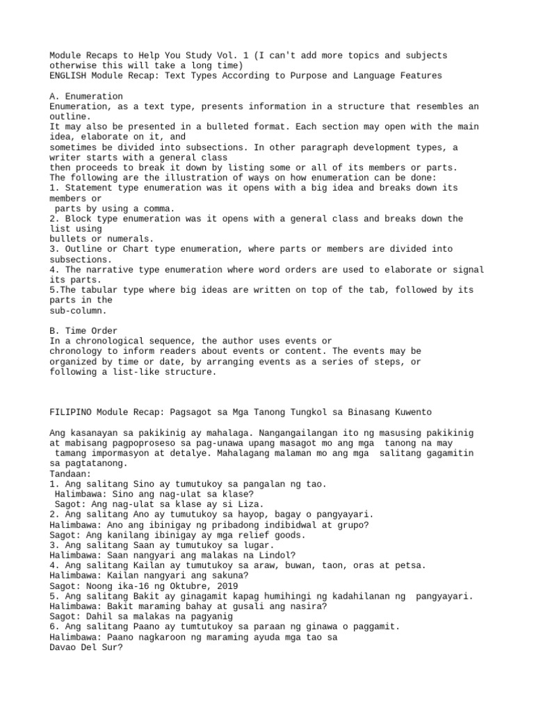 Module Recaps | PDF | Cognitive Science | Information Science