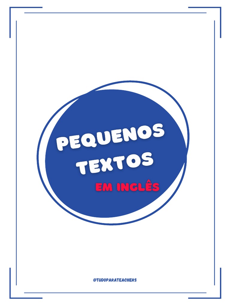 Pequenos Textos em Inglês | PDF | Entertainment | Performing Arts