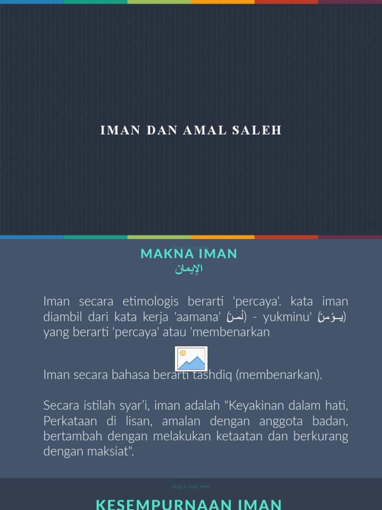 Iman Dan Amal Saleh | PDF