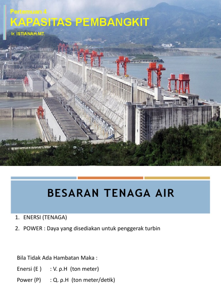 Pertemuan 4-Kapasitas Pembangkit | PDF