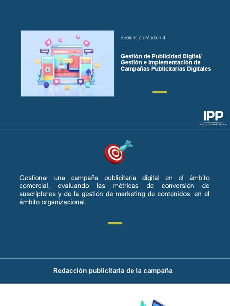 Evaluación M4 Gestión de Publicidad Digital | PDF