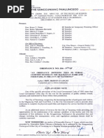 OBO Clearance Certificate Requirements | PDF | Government