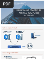 Modul Pengenalan Basic Software Sap 2000 (Shafa) | PDF