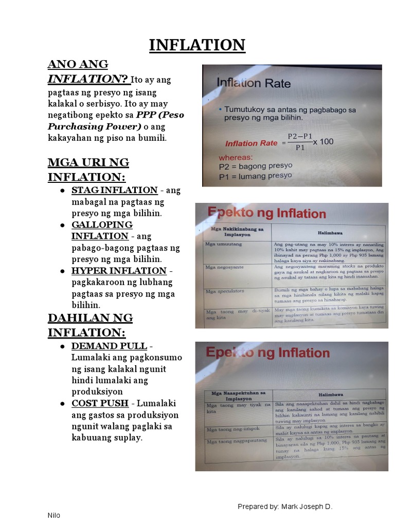 INFLATION | PDF