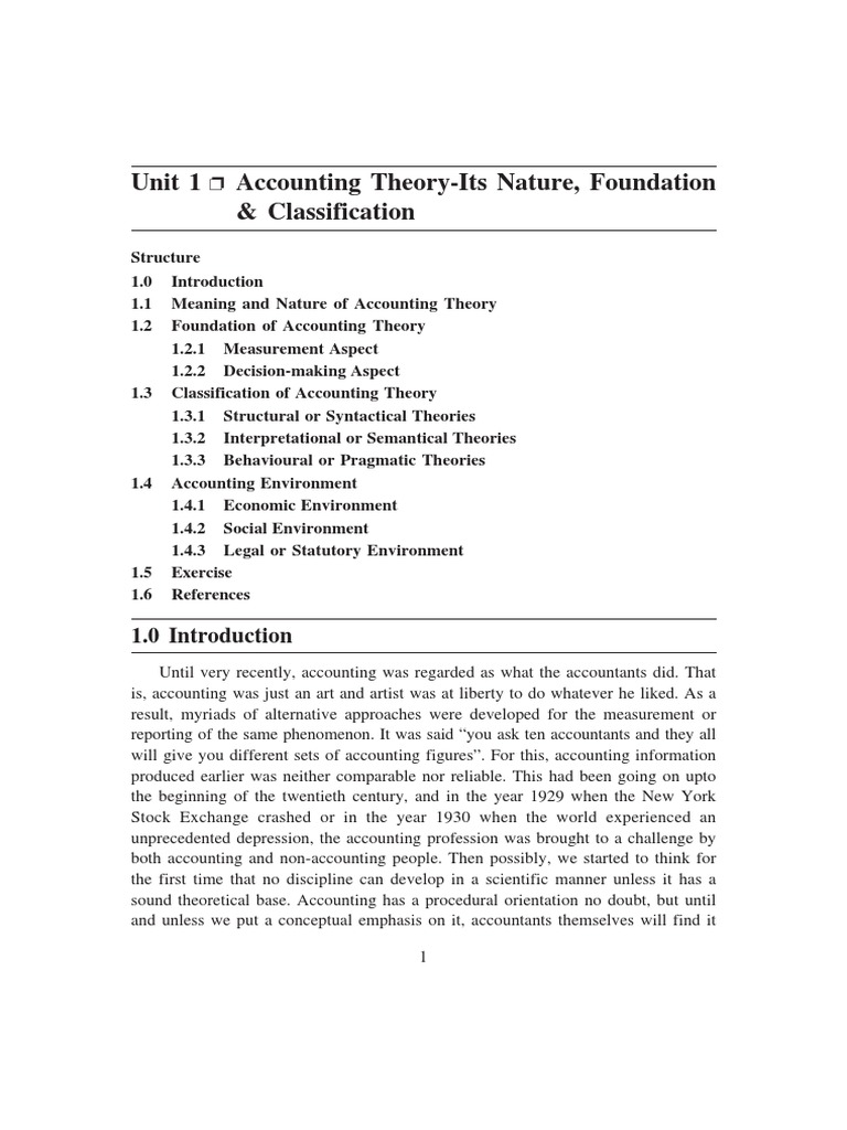 Accounting Theory Text Book | PDF | Theory | Accounting