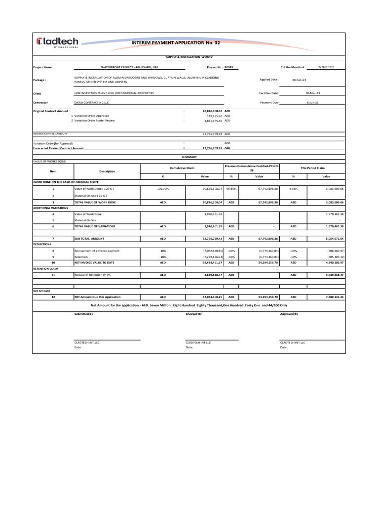 Cladtech IPA 32 Feb 2023 | PDF | Door | Building