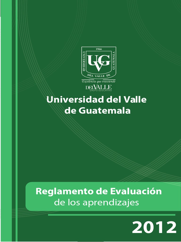 Reglamento de Evaluacion | PDF