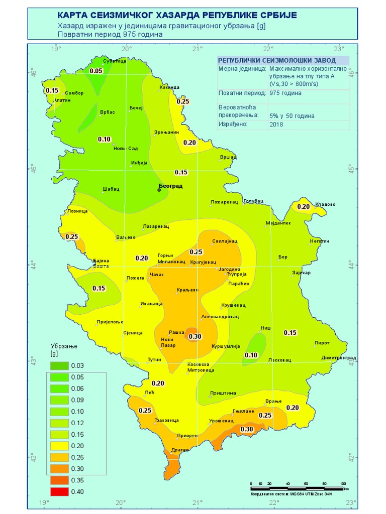 SH 2018 Ubrzanje Cyr 975 WGS84 | PDF