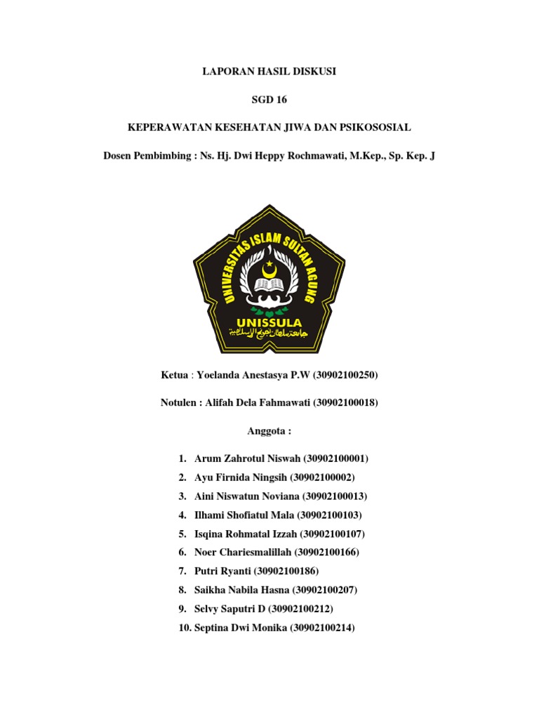 SGD 16 Kep. Jiwa | PDF