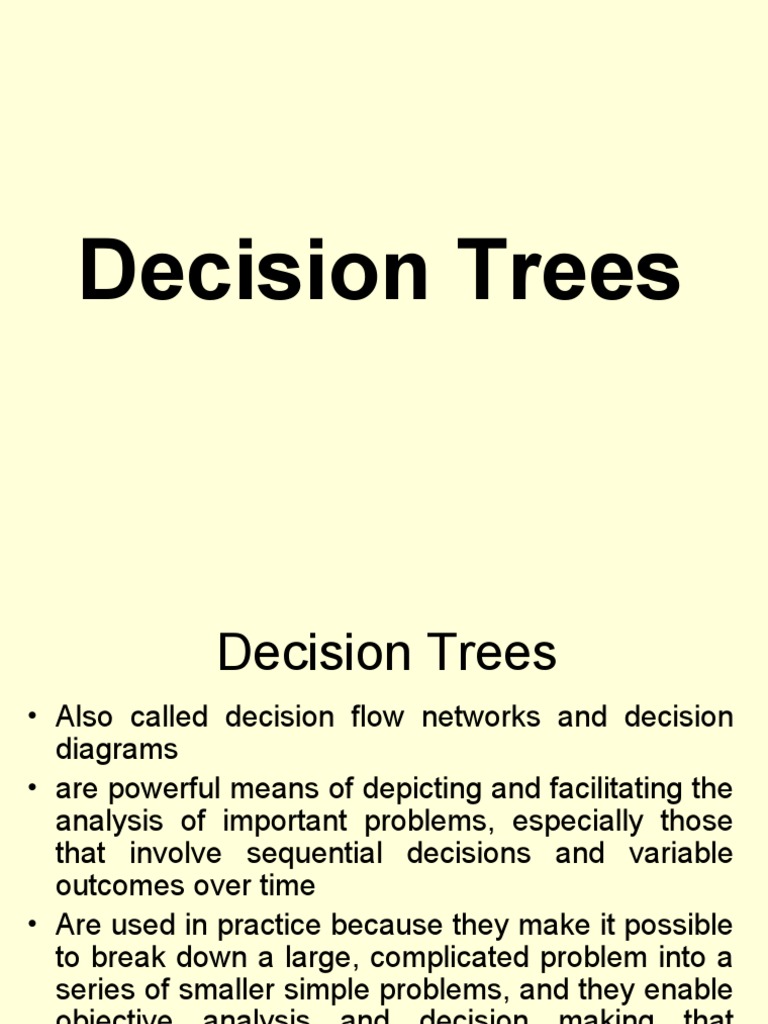 Decision Trees | Download Free PDF | Information | Uncertainty