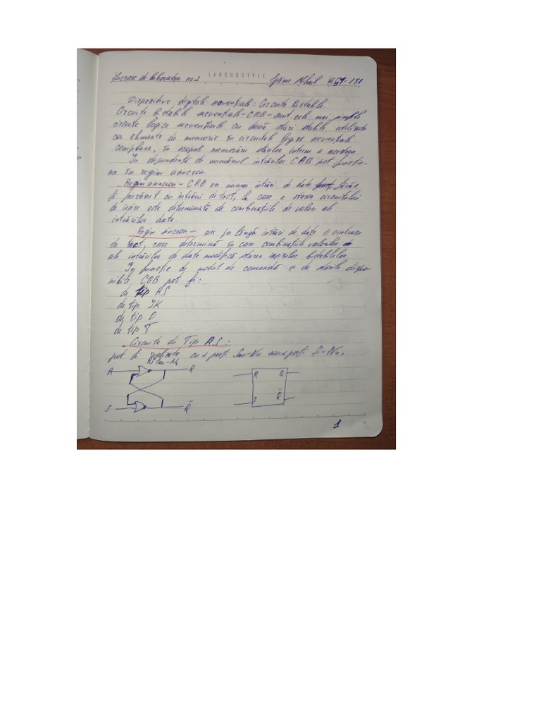 Lucrare de Laborator nr.2 Electronica Digitala | PDF