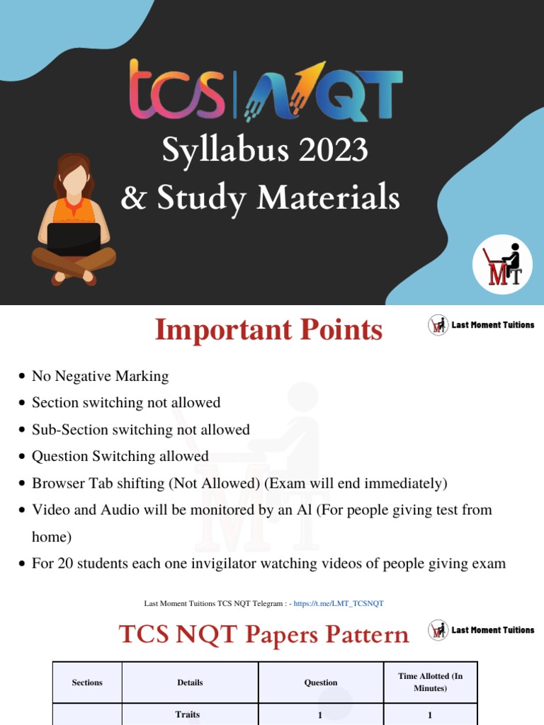 Telegram TCS NQT 2023 | PDF | Applied Mathematics | Computing