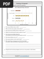 Pictograph Questions for Grade 4 Students | PDF