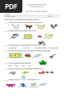 Q3 Week 1 Kindergarten Worksheets | PDF
