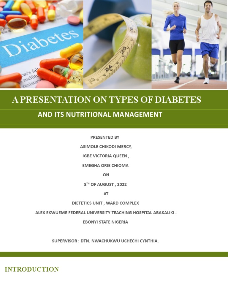 A Presentation On Types of Diabetes Updated | PDF