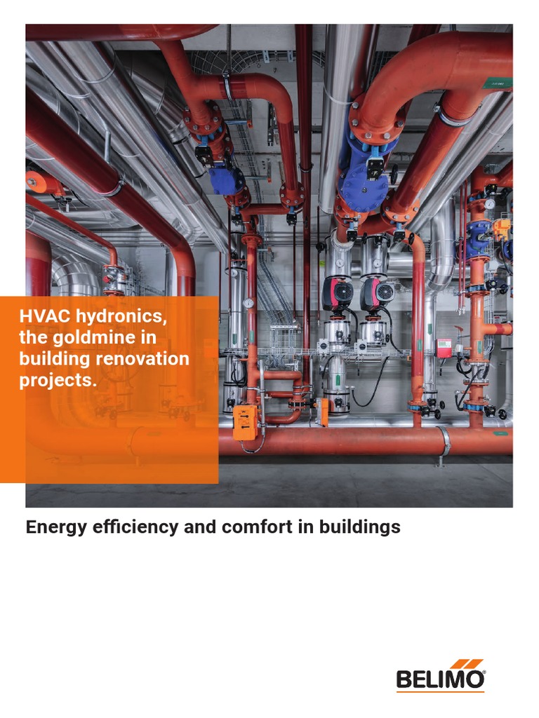 Belimo Energy Efficient Hvac Hydronics Brochure A4 EU en GB | PDF | Valve | Efficient Energy Use