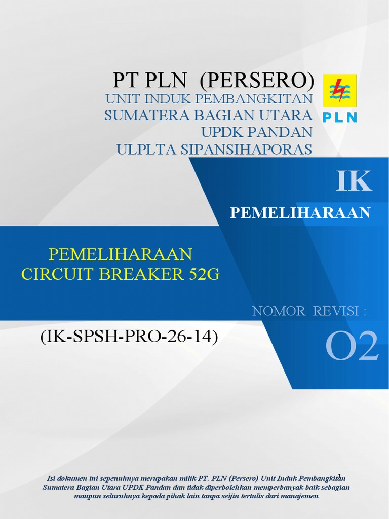 Ik-Spsh-Pro-26-14 Pemeliharaan Generator CB 52G | PDF