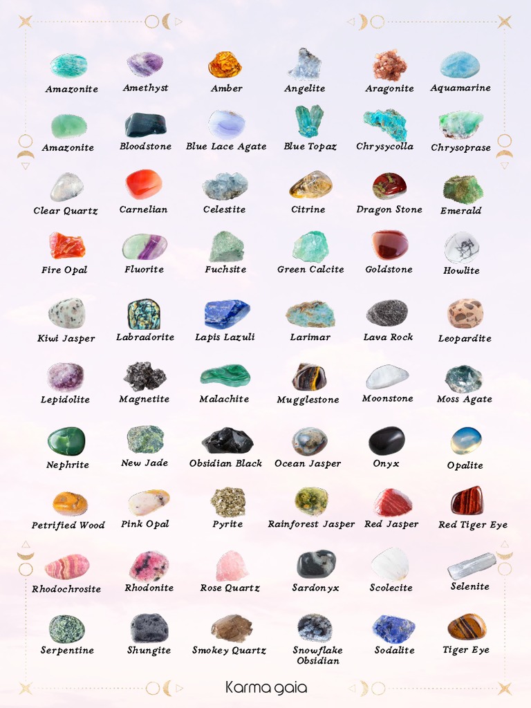 Free Crystal Poster PDF - Karma Gaia | PDF