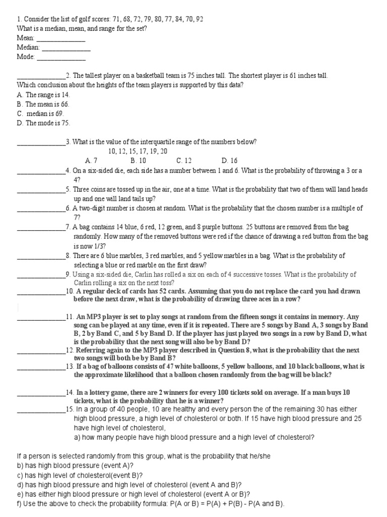 Rev Stat Learners | PDF | Mathematics