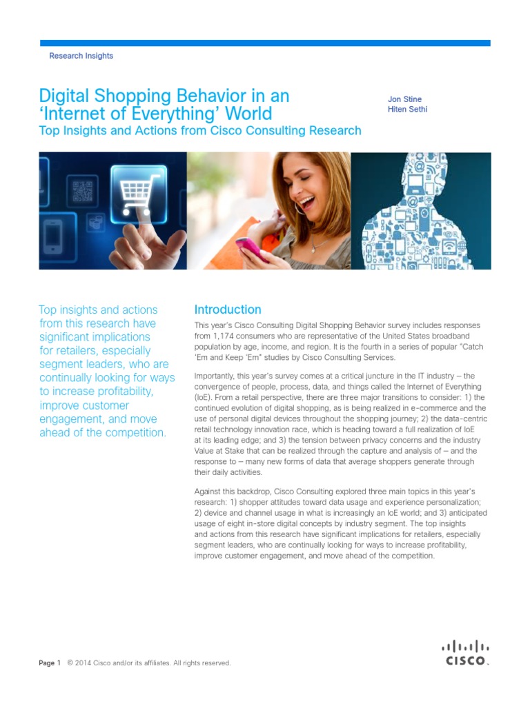 IoE Retail Key Findings | PDF | Retail | Communication