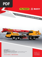 SANY STC800S Load Charts Manual | PDF | Crane (Machine) | Elevator