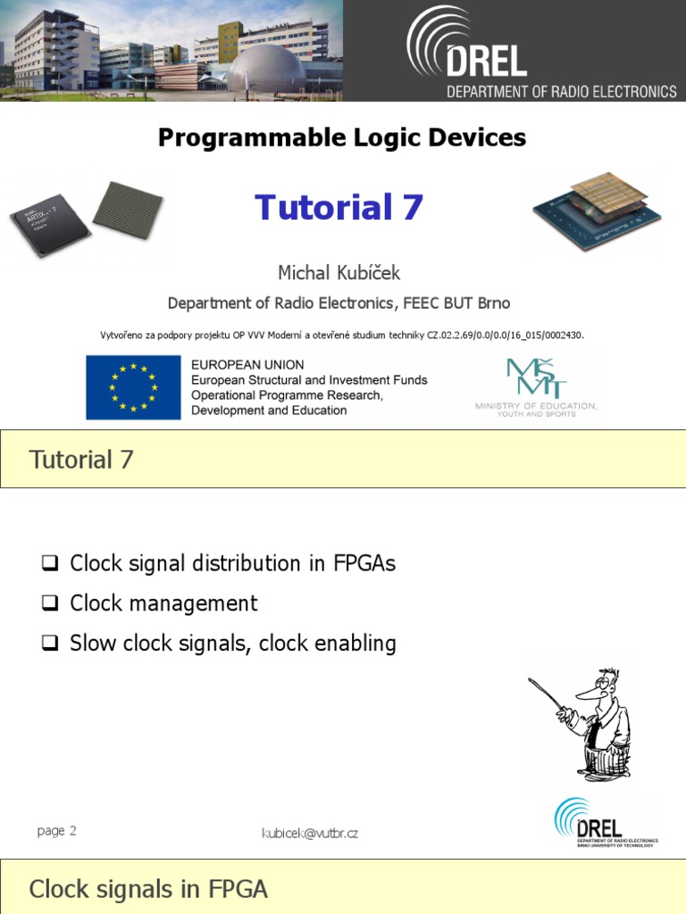 Tutorial 07 FPGA Clock Signals | PDF Tutorial 07 FPGA Clock Signals | PDF