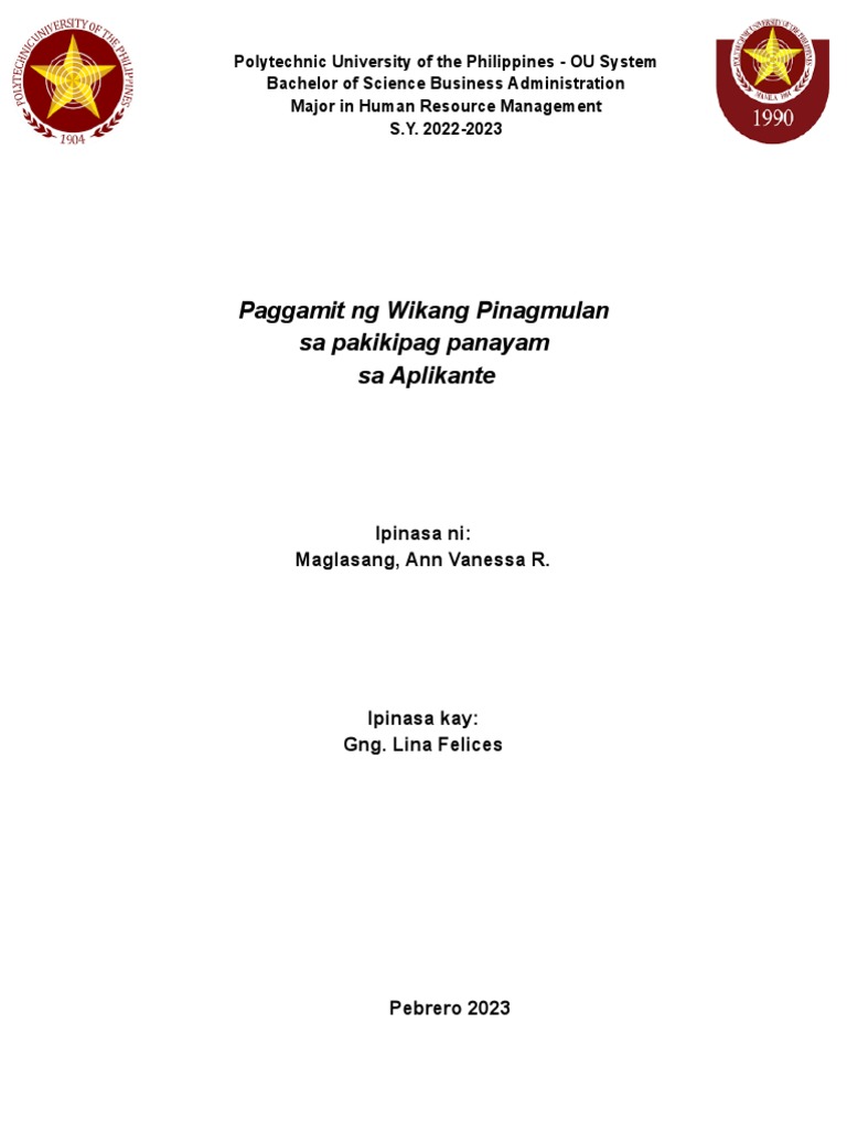 Pinal Na Papel | PDF