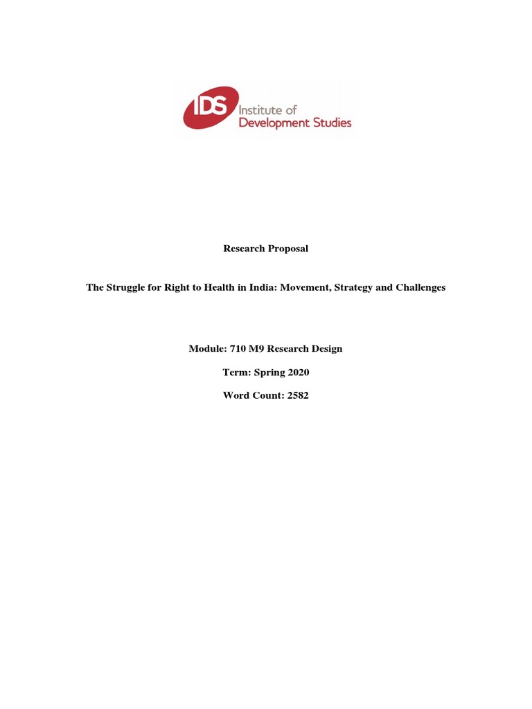 Dissertation Proposal (Sample 1) | PDF | Activism | Government