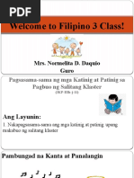 Q4. FILIPINO3 KLASTER DLP | PDF