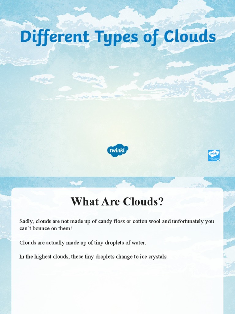 Cfe2 T 2545463 Different Types of Clouds Powerpoint - Ver - 3 ...