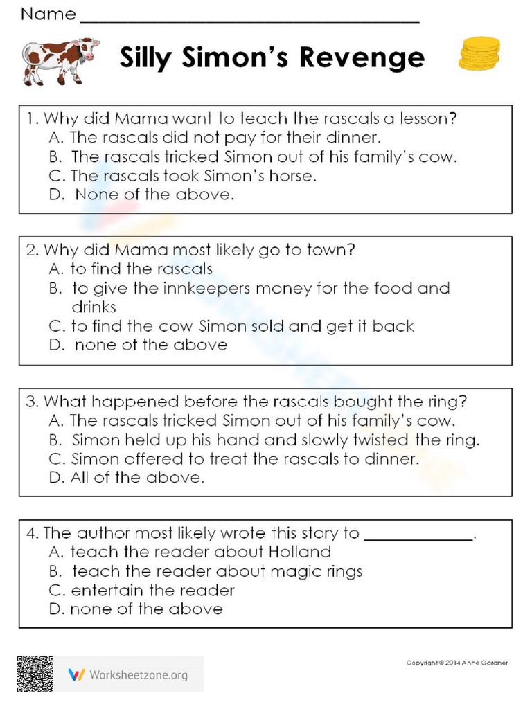 Silly Simon S Revenge | PDF
