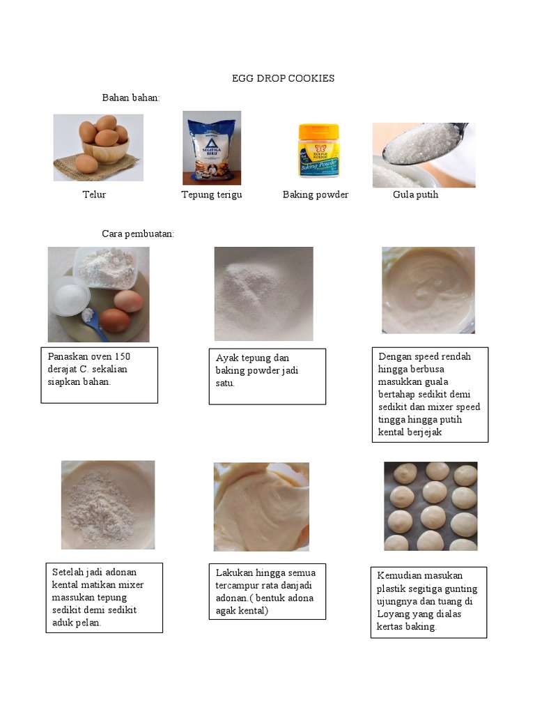 Egg Drop Cookies | PDF