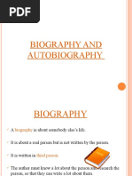 Engaging Biography Sentence Starters | PDF