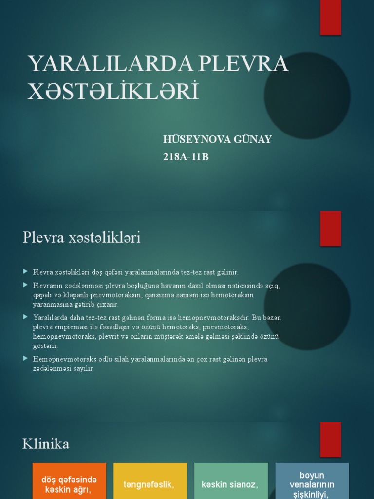 Hst-Yaralılarda Plevra.x. | PDF