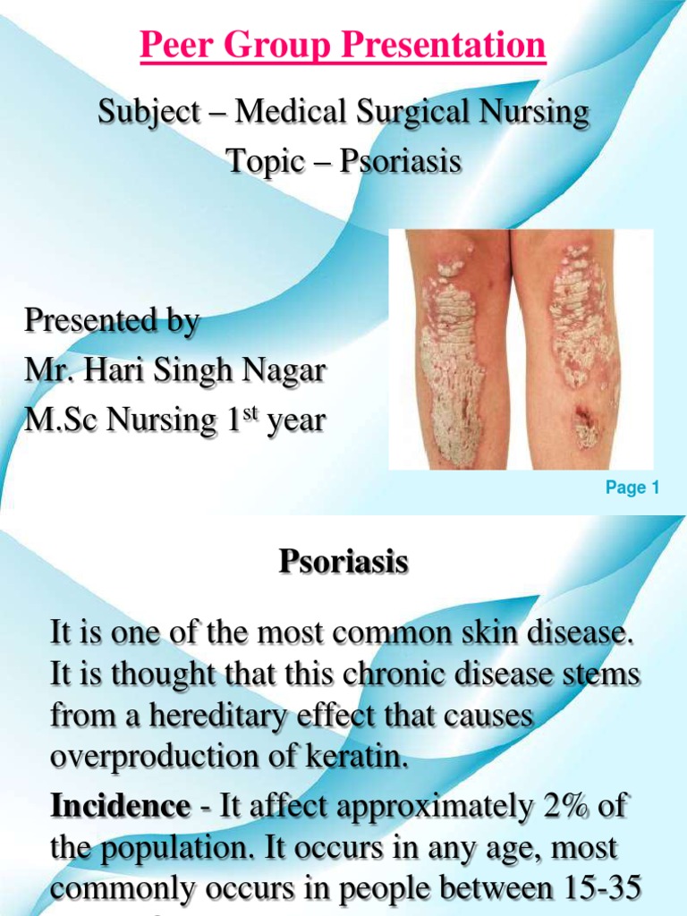 Psoriasis | PDF | Psoriasis | Health Sciences
