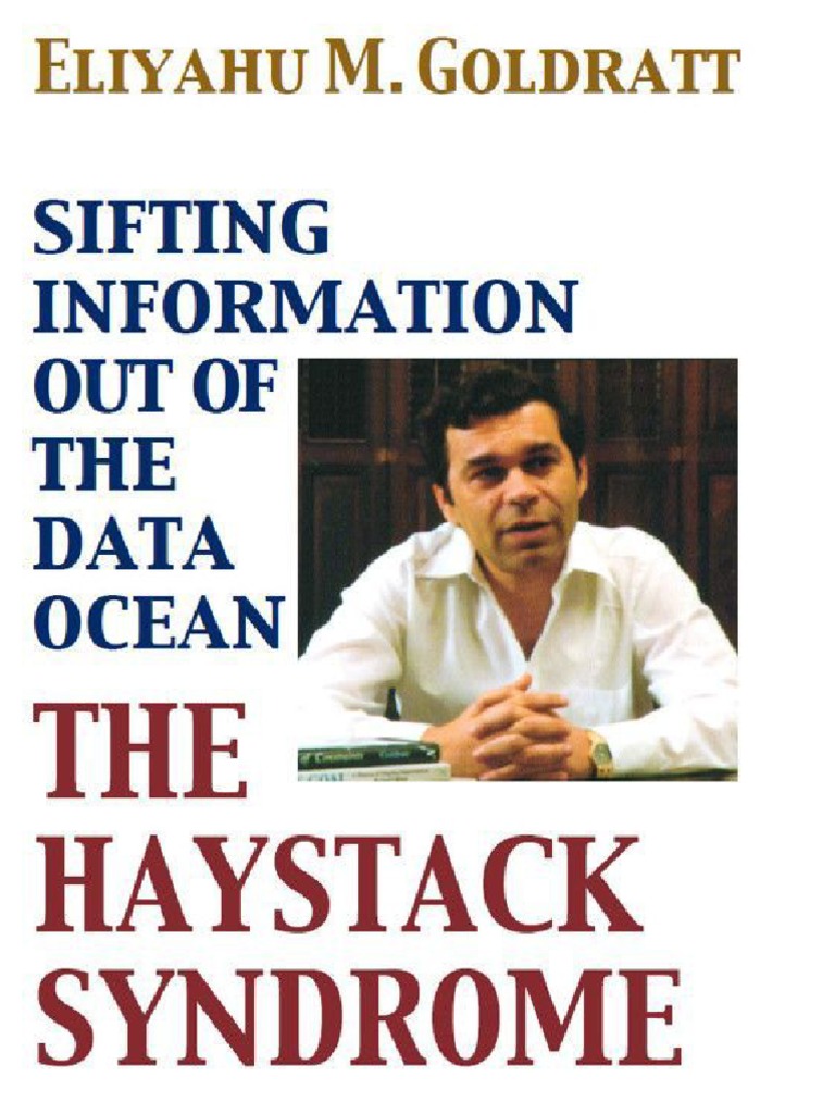 Haystack Syndrome (Eliyahu M. Goldratt) (Z-Library) | PDF | Inventory ...