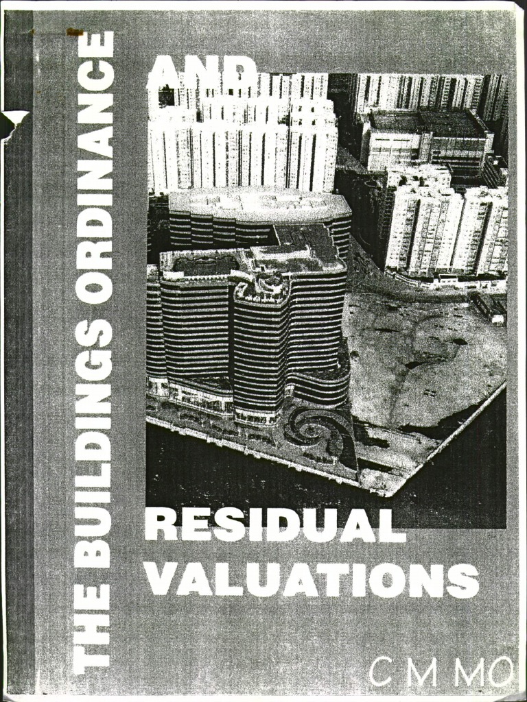 The Buildings Ordinance and Residual Valuation | PDF