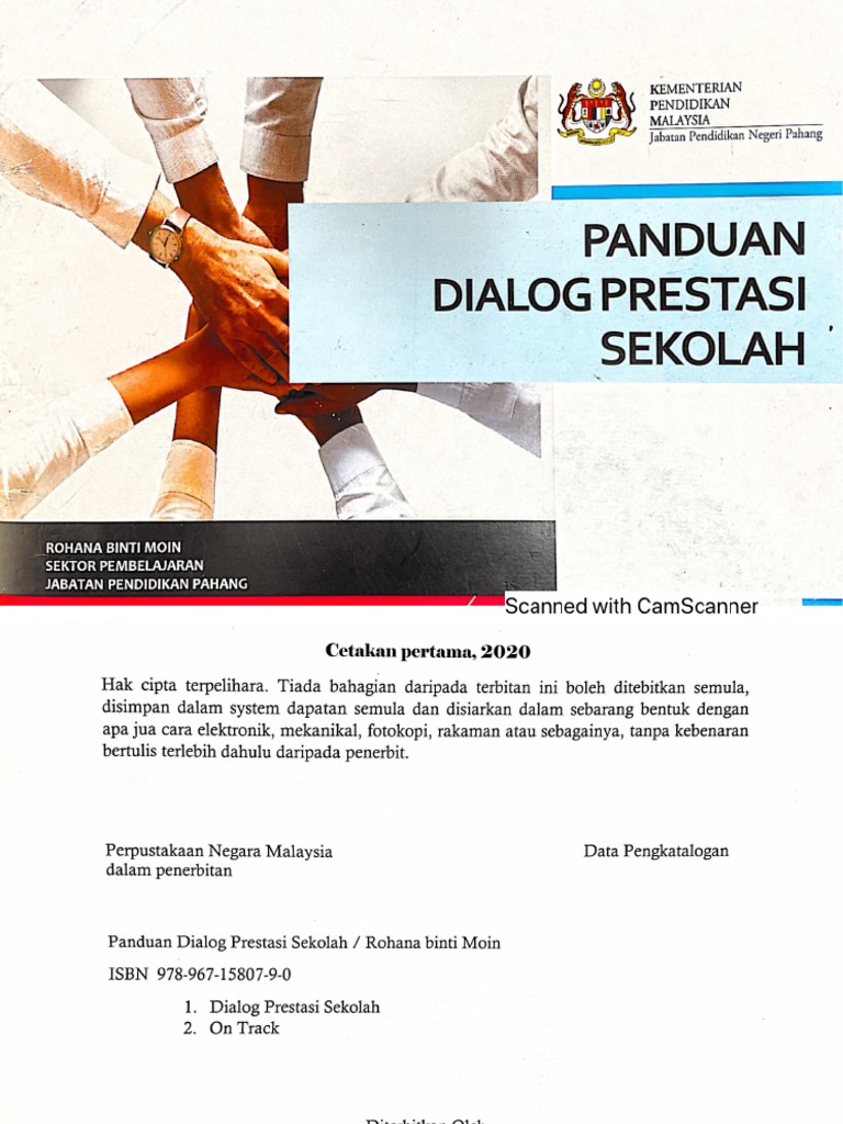Panduan Dialog Prestasi Sekolah | PDF