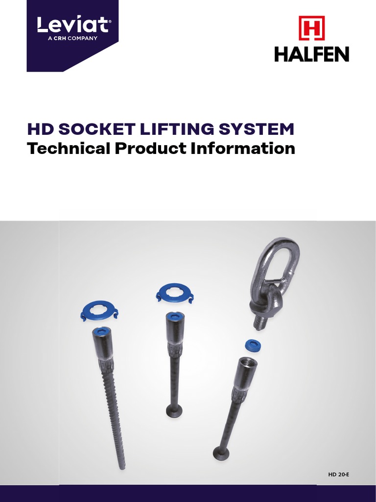 HD Leviat 20-E | PDF | Precast Concrete | Screw
