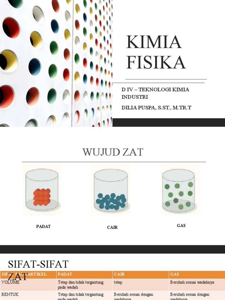 Sifat Dan Wujud Zat | PDF