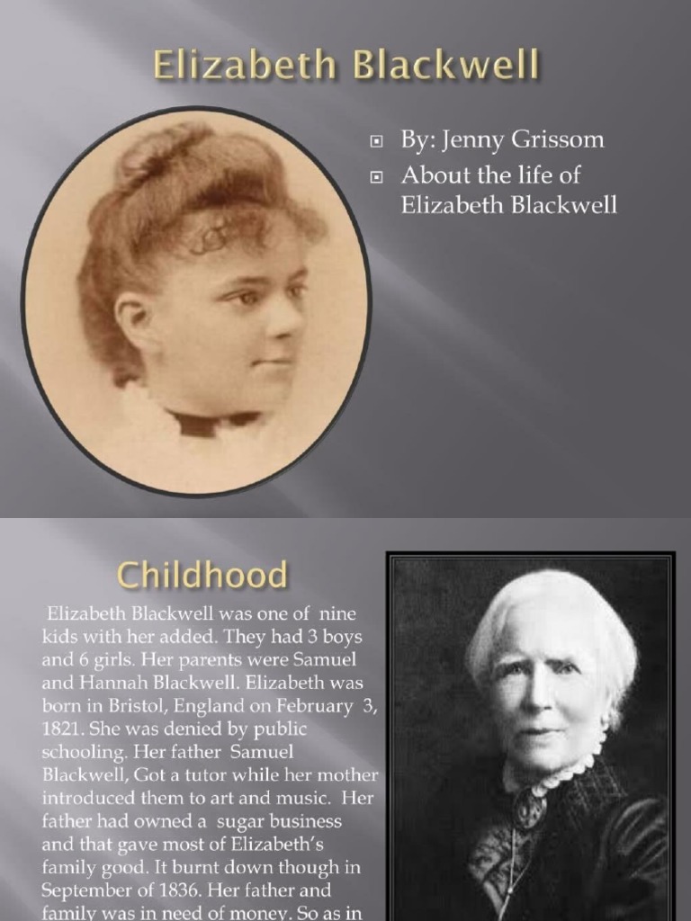 Elizabeth Blackwell | PDF