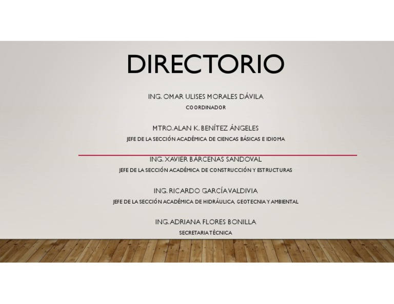 Directorio | PDF