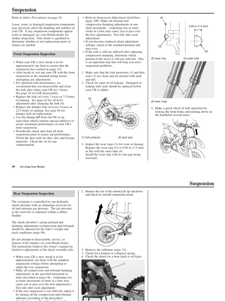 Showa 47u Front Fork | PDF | Vehicle Technology | Automotive Technologies