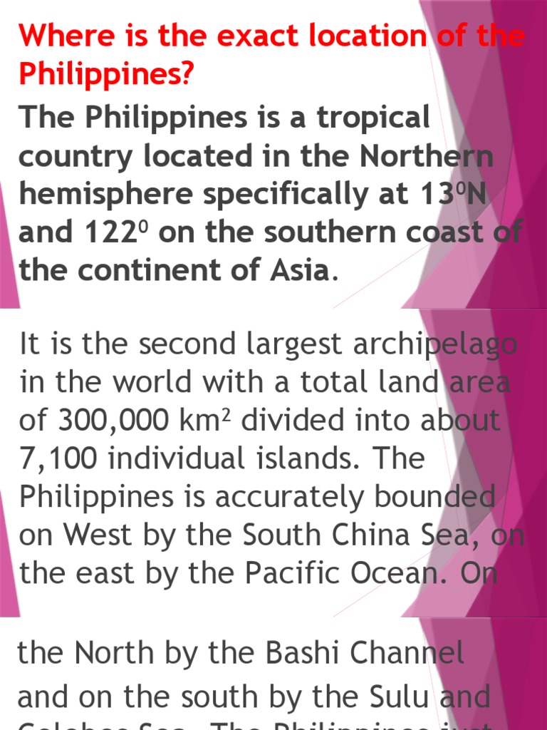 Physical Features of the Philippines | PDF | Philippines | Luzon