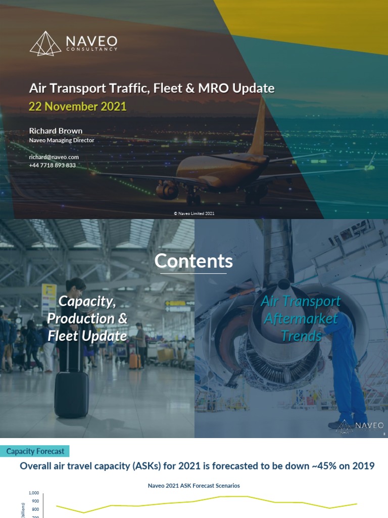 NAVEO Air Transport Fleet Trends 20211122 | PDF | Aviation | Aircraft