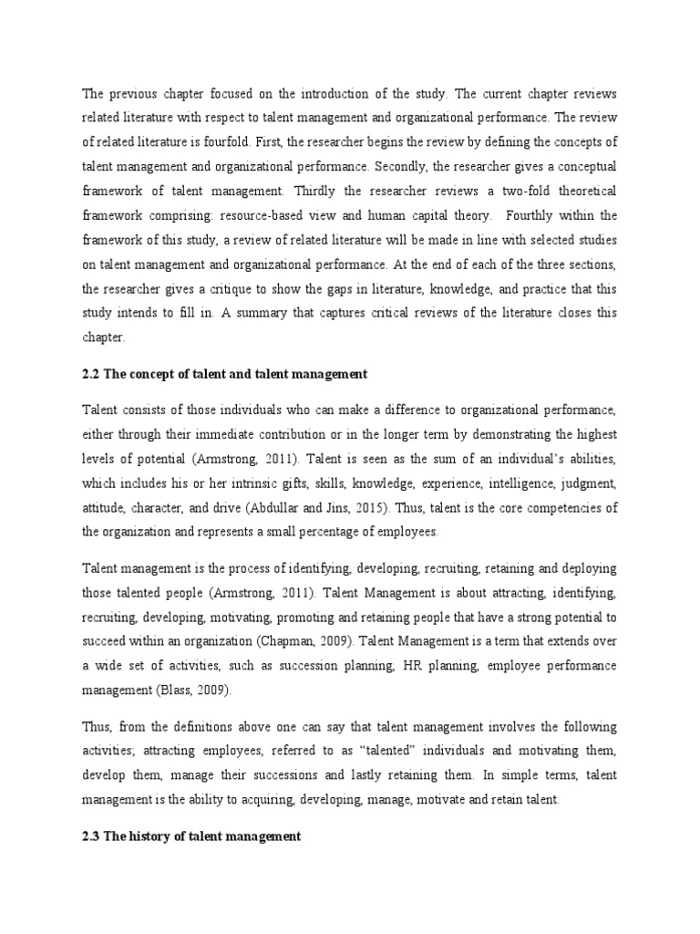 Talent Management Theoretical Framework | PDF | Talent Management | Theory